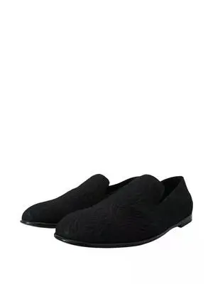 Dolce & Gabbana Floral Jacquard Brocade Loafers