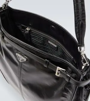 Prada Bonnie Leather Shoulder Bag