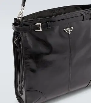 Prada Bonnie Leather Shoulder Bag