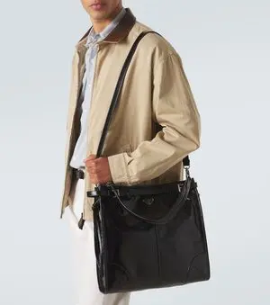 Prada Bonnie Leather Shoulder Bag