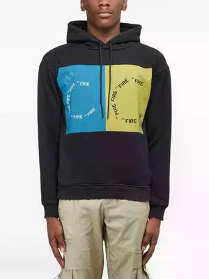 DUST Graphic Print Hoodie