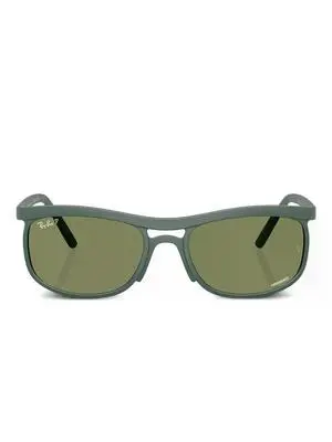 Ray-ban Rectangle-frame Sunglasses - Green