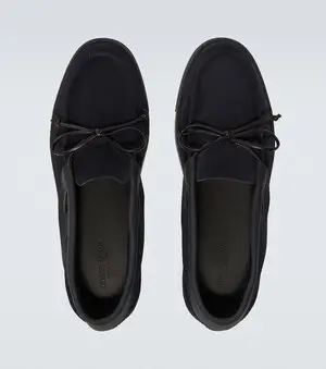Giorgio Armani Suede Loafers