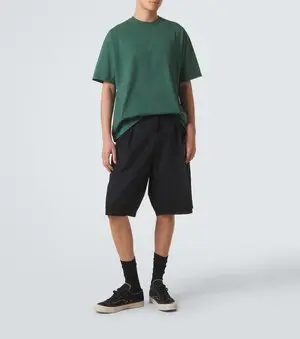 A.PRESSE Vintage Cotton Shorts