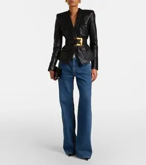 Balmain Wide-leg Jeans