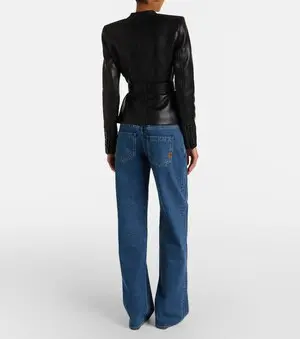 Balmain Wide-leg Jeans