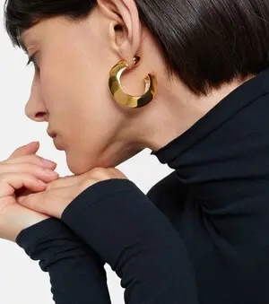 Alaïa Edge Hoop Earrings