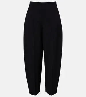 FFORME Yvette Barrel-leg Pants - Black