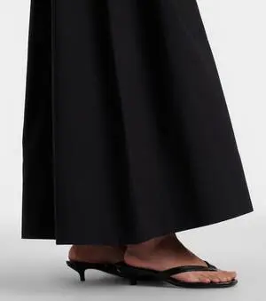FFORME Marina Cotton And Silk Maxi Dress