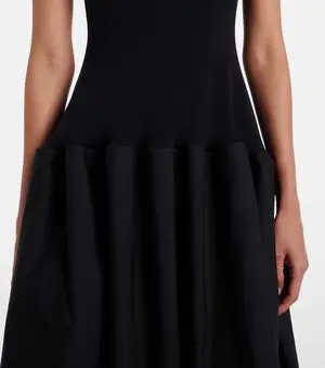 FFORME Marina Cotton And Silk Maxi Dress