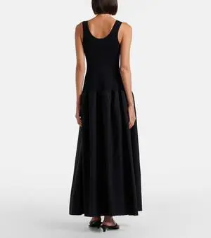 FFORME Marina Cotton And Silk Maxi Dress