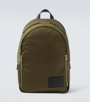JIL SANDER Leather-trimmed Backpack