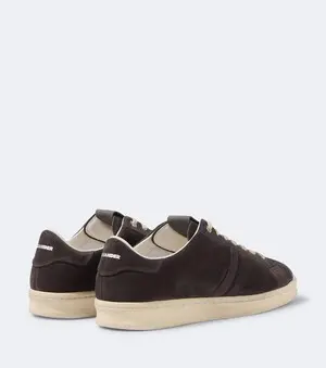 JIL SANDER Suede Lace-up Sneakers - Grey