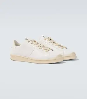 JIL SANDER Leather Low-top Sneakers - White