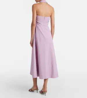 Veronica Beard Mackey Midi Dress - Pink