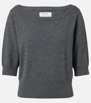 Extreme Cashmere N°422 Marianne Cashmere Sweater - Grey