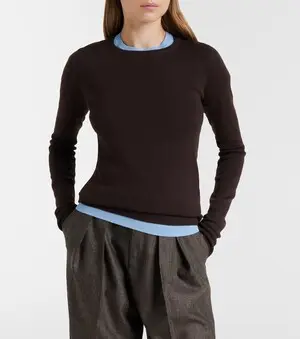 Extreme Cashmere N°392 Eel Cotton And Cashmere Top