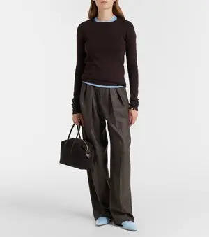 Extreme Cashmere N°392 Eel Cotton And Cashmere Top