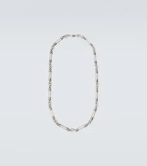 Saint Laurent Cassandre Chain Necklace - Silver