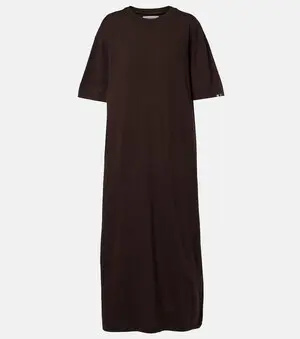 Extreme Cashmere Maxi Dress - Brown