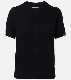 Extreme Cashmere N°399 Flyer Cashmere Cardigan - Black