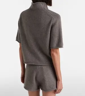 LISA YANG Cashmere Turtleneck Sweater - Grey