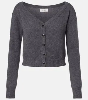 LISA YANG Cashmere Cardigan - Grey
