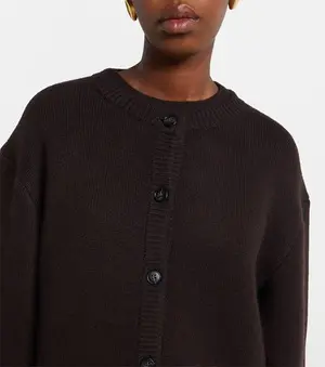 LISA YANG Emmylou Cashmere Cardigan - Brown