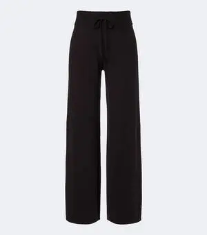 LISA YANG Sofi Cashmere Wide-leg Pants - Brown