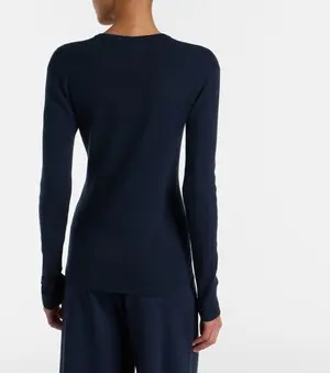 LISA YANG Vivian Cotton And Cashmere Sweater
