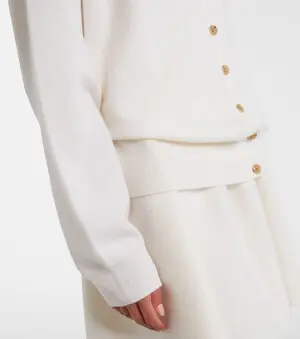 LISA YANG Jiani Cashmere Cardigan - White