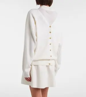 LISA YANG Jiani Cashmere Cardigan - White