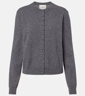 LISA YANG Lisa Yang Wilona Cashmere Cardigan Grey