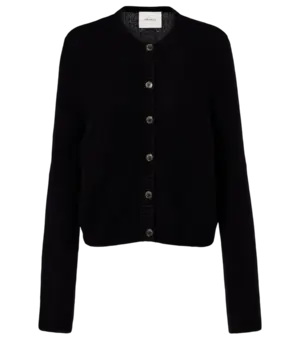 LISA YANG Felicia Cashmere And Silk Cardigan - Black