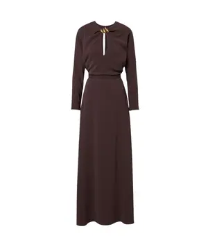 Max Mara Embellished Cady Maxi Dress