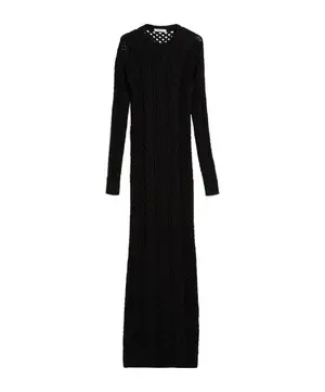 Max Mara Mesh Panelled Midi Dress