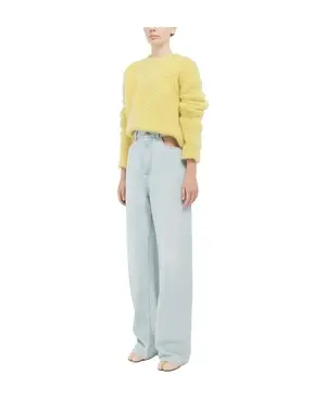 MAISON MARGIELA High-waist Cut-out Detailed Jeans