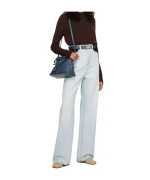 MAISON MARGIELA High-waisted Wide-leg Jeans