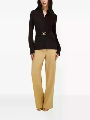 Ferragamo Office Wear Shirts For Women