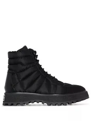 Dolce & Gabbana Quilted Leather Ankle Boots