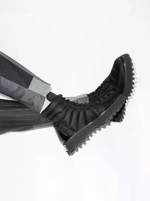 Dolce & Gabbana Quilted Leather Ankle Boots