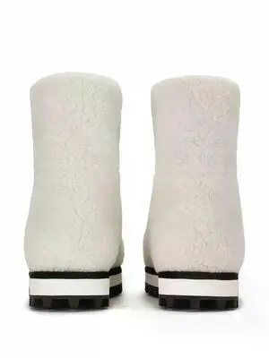 Dolce & Gabbana Logo-patch Ankle Boots
