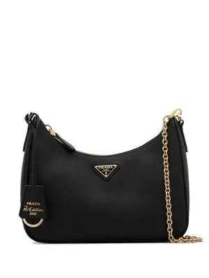 Prada Re-edition 2005 Shoulder Bag - Black