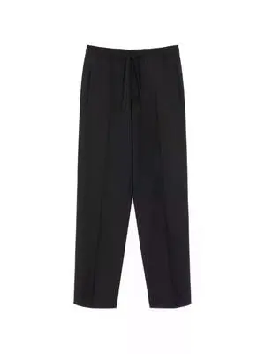 Valentino Garavani Black Wash Pants For Men