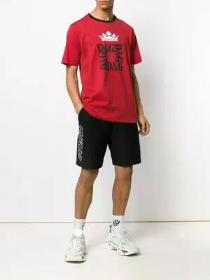 Dolce & Gabbana Crown Logo Print T-shirt
