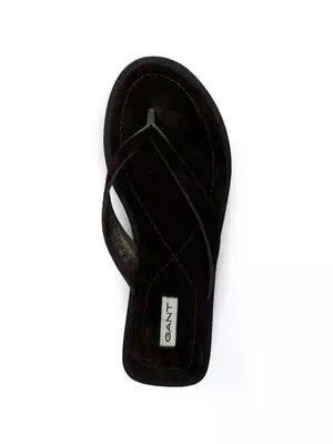 Gant Suede Thong-strap Flip-flops