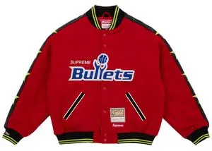Supreme Mitchell & Ness Teams Varsity Jacket