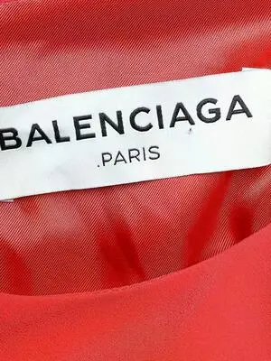Balenciaga Crepe Oversized Shift Dress