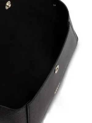 Furla Small Leather Tote Bag - Black