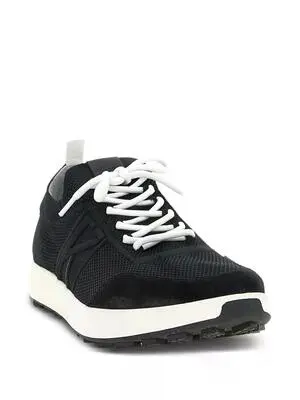 Kiton Suede Trimmed Slip-on Sneakers